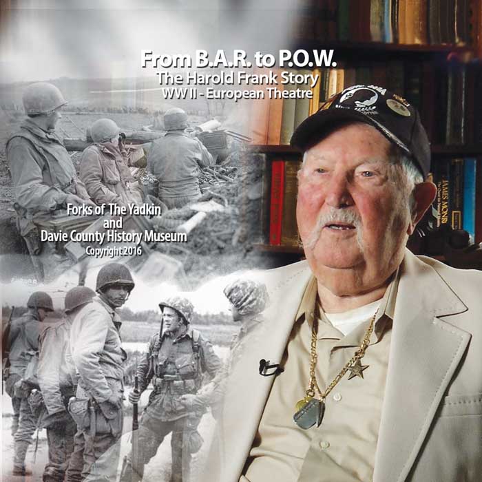 Harold Frank documentary debuts Sept. 24 | Davie County Enterprise Record