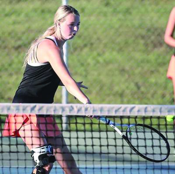 Davie tennis routs unbeaten opponent | Davie County Enterprise Record