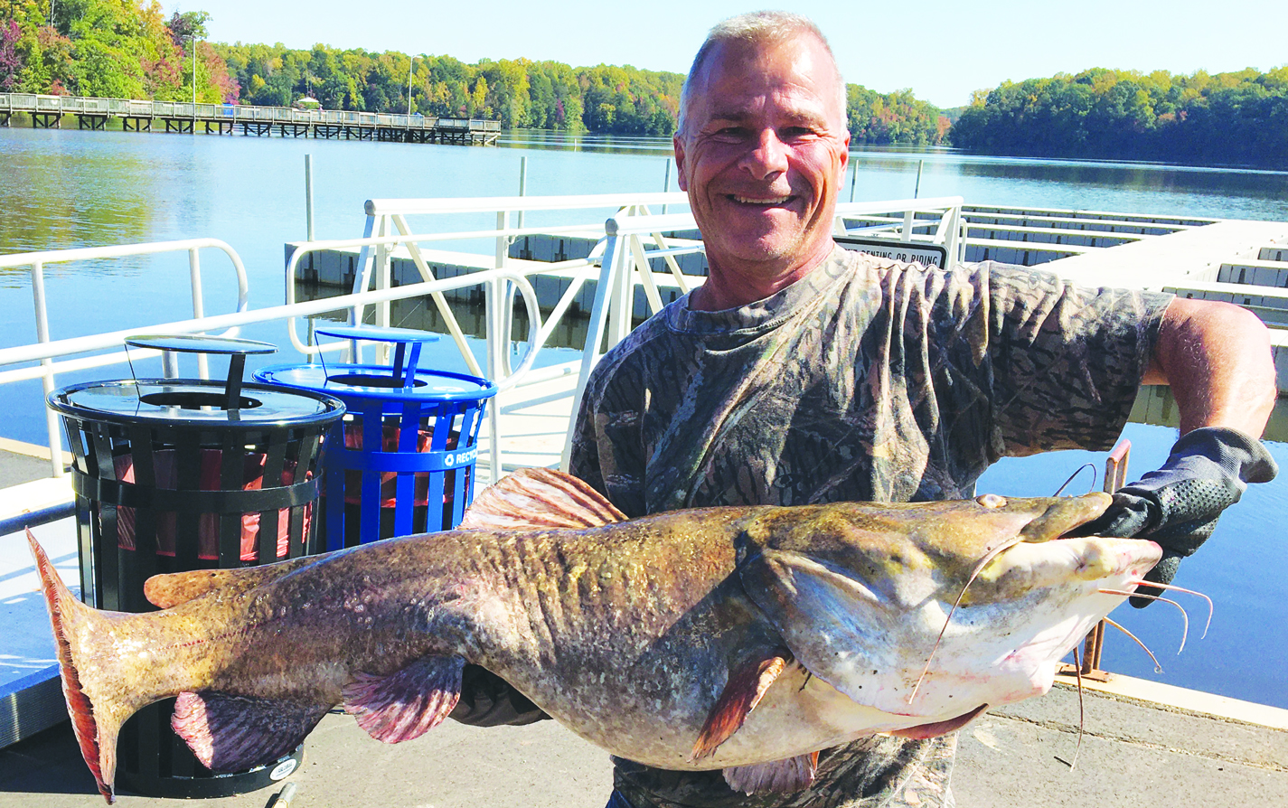 Flatheads in Salem Lake wasn’t supposed to happen | Davie County ...